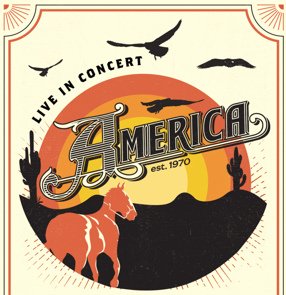 America – 50th Anniversary Tour - Arcada Theatre