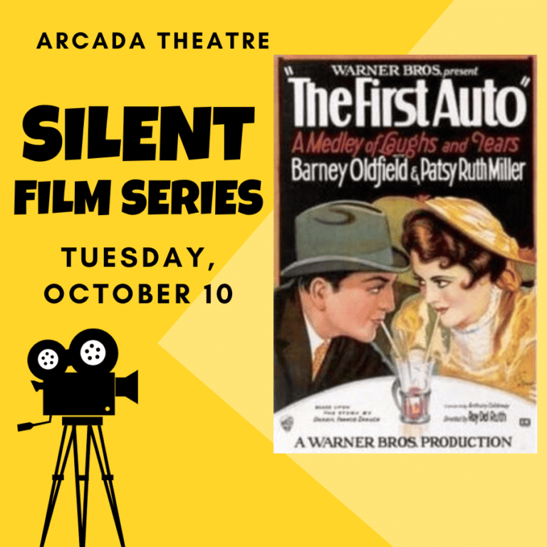 $10 Silent Comedy Film – The First Auto (1927) - Arcada Theatre
